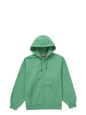 Supreme Zip Up Hooded Sweatshirt - Green