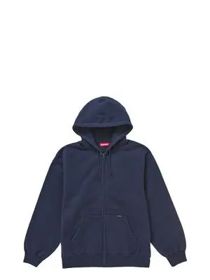 Supreme Work Zip Up Hooded Sweatshirt - Navy Blue