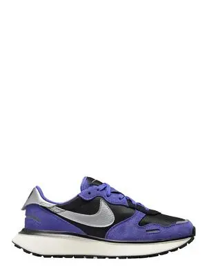 Nike Phoenix Waffle Metallic Silver Sneakers - Persian Violet/black/anthracite