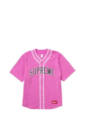 Supreme Baseball Jersey - Pink