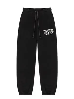 DENIM TEARS Adg Sweatpant - Black