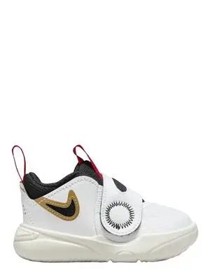 Nike Team Hustle D 11 - White/metallic Gold/university Red