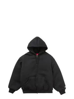 Supreme The North Face Down Filled Zip Up Hooded Sweatshirt - Black