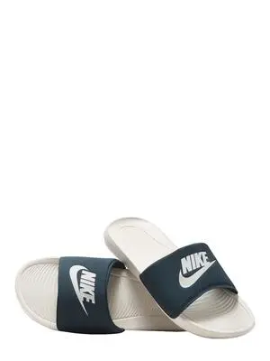 Nike Victori One Slide Armory Navy Blue/light Orewood Brown/sail