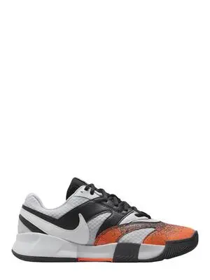 Nike Court Lite 4 Premium Sneakers - Pure Platinum/black/hyper Crimson
