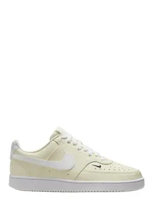 Nike Court Vision Low Next Nature Sneakers White/black/pale Ivory