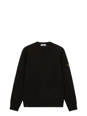Stone Island Felpa Crewneck Sweatshirt - Black