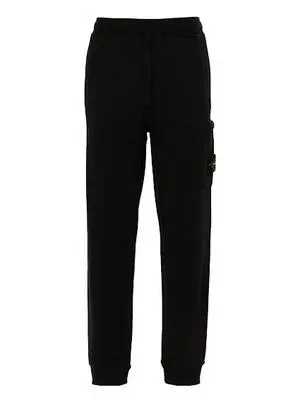 Stone Island Felpa Fleece Joggers - Black