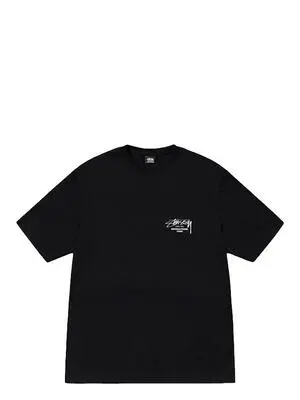 StÜssy Beat Sounds Pigment Dyed Tee Shirt - Black