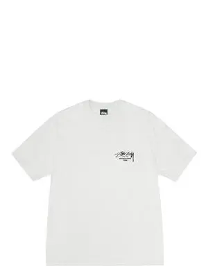 StÜssy Beat Sounds Pigment Dyed Tee Shirt - Natural