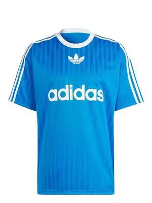 Adidas Adicolor Tee Shirt - Blue Bird/white