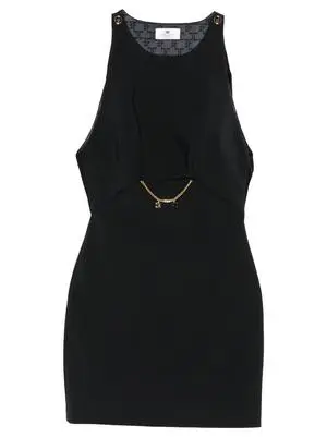 Elisabetta Franchi Close-fitting Dress - Black