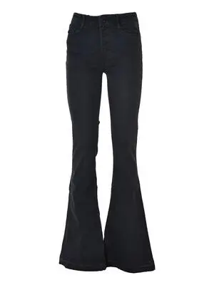 Paige Flare Jeans - Nero