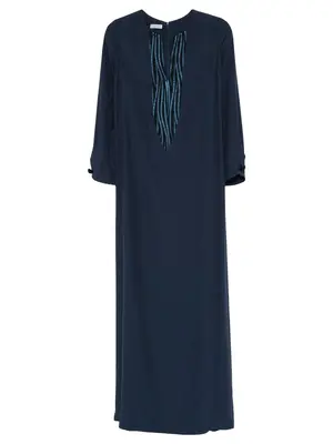 BARUNI Abraha Midi Dress - Blue