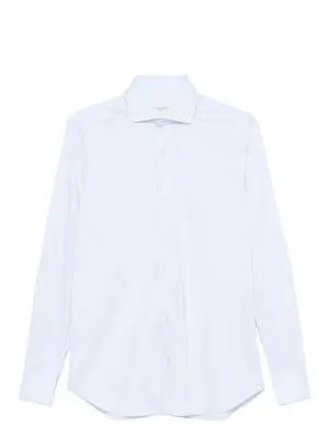 TINTORIA MATTEI 954 Cutaway-collar Shirt - Blue
