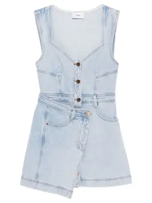 Acler Amesbury Denim Dress - Blue