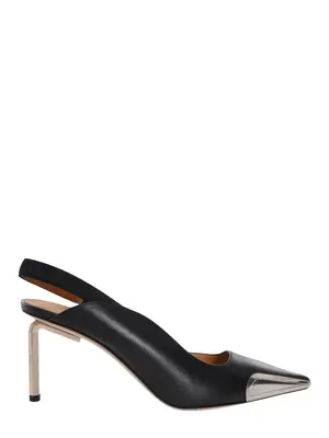 Off-White Allen Slingback Pumps - Black