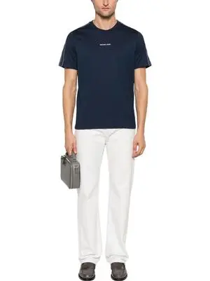Michael Kors Logo-tape T-shirt - Blue