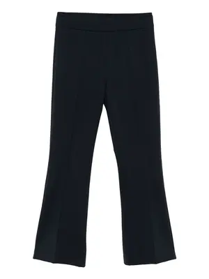 BLANCA VITA Flared Trousers - Blue