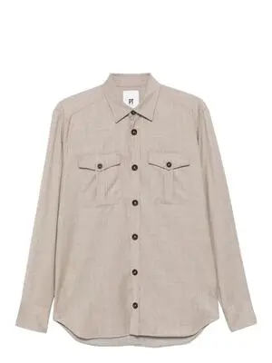 PT TORINO Long-sleeve Shirt - Neutrals