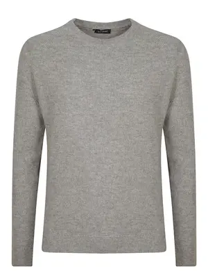CENERE GB Ribbed-knit Jumper - Grey