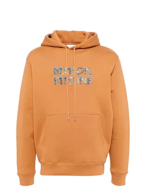 Maison Kitsuné Alphabet Comfort Hoodie - Orange