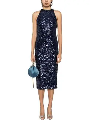 SACHIN & BABI Sachin & Babi Meera Sequin Gown