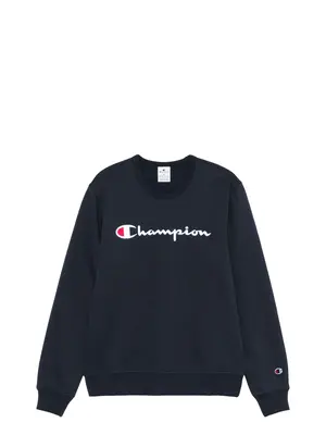 Champion Logo-embroidered Sweatshirt - Blue