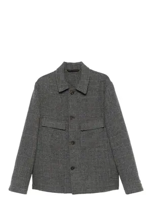 FORME D'EXPRESSION Forme D'expression Prince Of Wales Check Postman Jacket