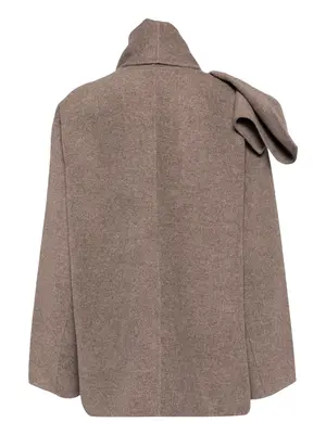 JNBY JNBY Scarf-Collar Coat Neutrals
