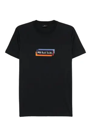 Paul Smith Logo-print T-shirt - Blue