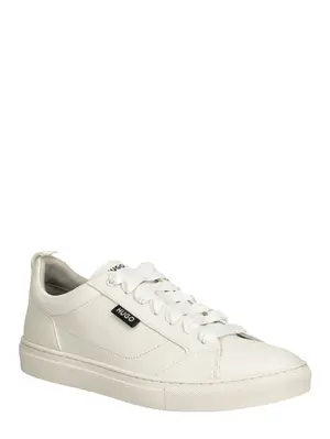 Hugo Leather Sneakers - White