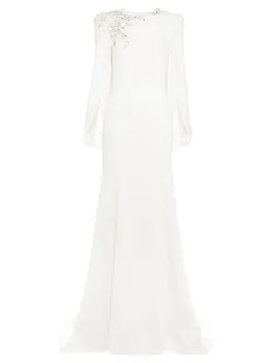 Jenny Packham Diera Long Dress - White