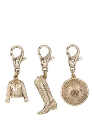 GOLDEN GOOSE The Set Icot Charms - Gold