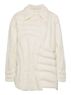 JNBY Irregular Tangent Puffer Jacket - Neutrals