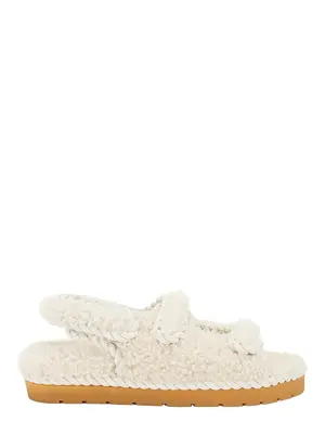 Bottega Veneta Jack Flat Sandal - Popcorn