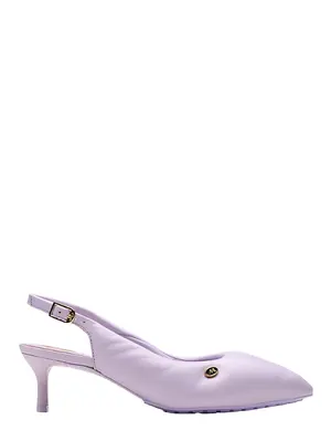 CLARKS X MARTINE ROSE Martine Rose X Clarks Sling 1 Padded Leather Courts - Lilac Leather