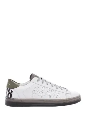 P448 Jack Low Top Sneaker - White Grey