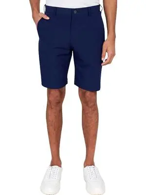 CON.STRUCT Regular Fit Recycled Performance Golf Shorts - Midnight