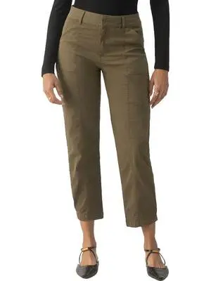 Sanctuary Sahara Tapered Utility Pants - Burnt Olive