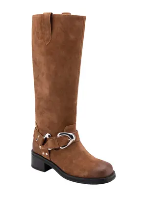Aerosoles Aerosoles Marley Engineer Boots Tobacco Suede