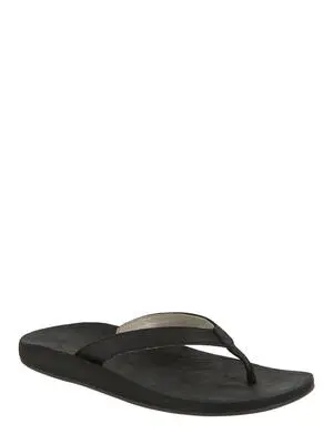 Olukai Southshore Flip Flop - Lava Rock / Lava Rock