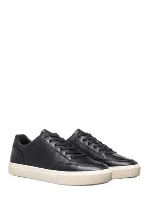 Clae CLAE Monroe Venice Leather Sneakers Black Milled Leather