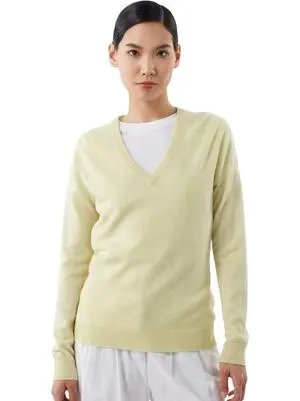 GOBI MONGOLIAN CASHMERE V-neck Sweater