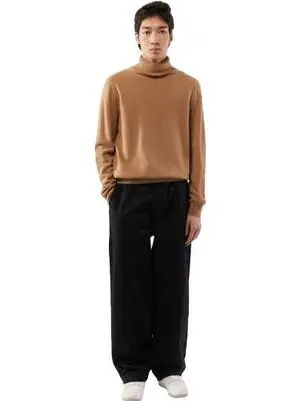 Gobi Cashmere Essential Cashmere Turtleneck Sweater Sheepskin