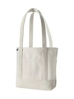 LANDS' END Open Top Canvas Tote Bag - Natural/natural