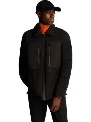 ALPENHAUS Berdiac Mixed Media Quilted Jacket - Black