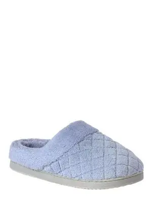 DEARFOAMS Libby Quilted Terry Clog Slipper - Eventide