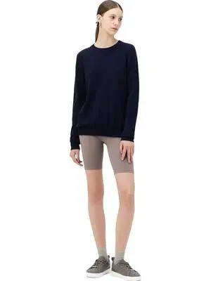 Gobi Cashmere Cashmere Crewneck Sweater Navy