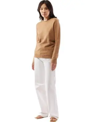 Gobi Cashmere Cashmere Crewneck Sweater Sheepskin